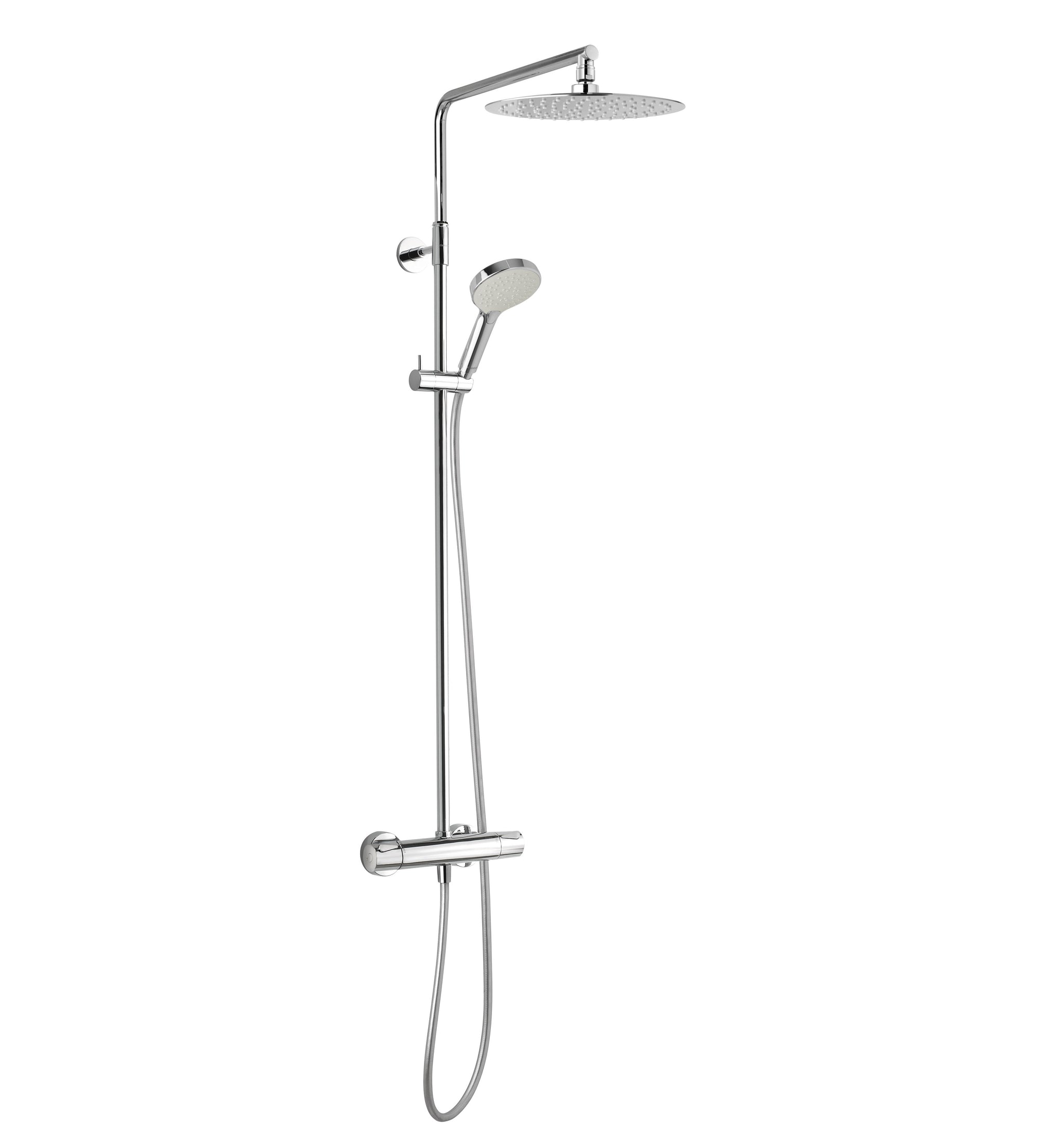 Damixa 5795430 Silhouet Suihkupaketti kromi – Laattaleevi